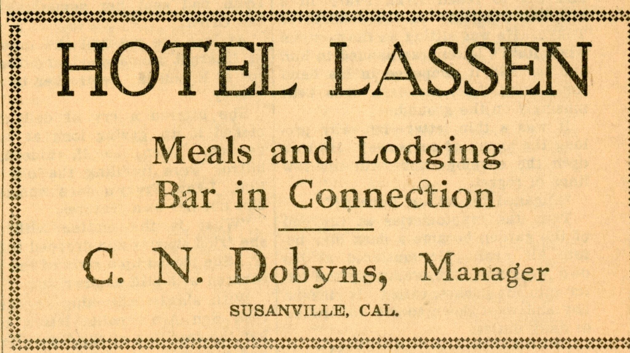 Tim’s Blog | Exploring Lassen County's Past | Page 25