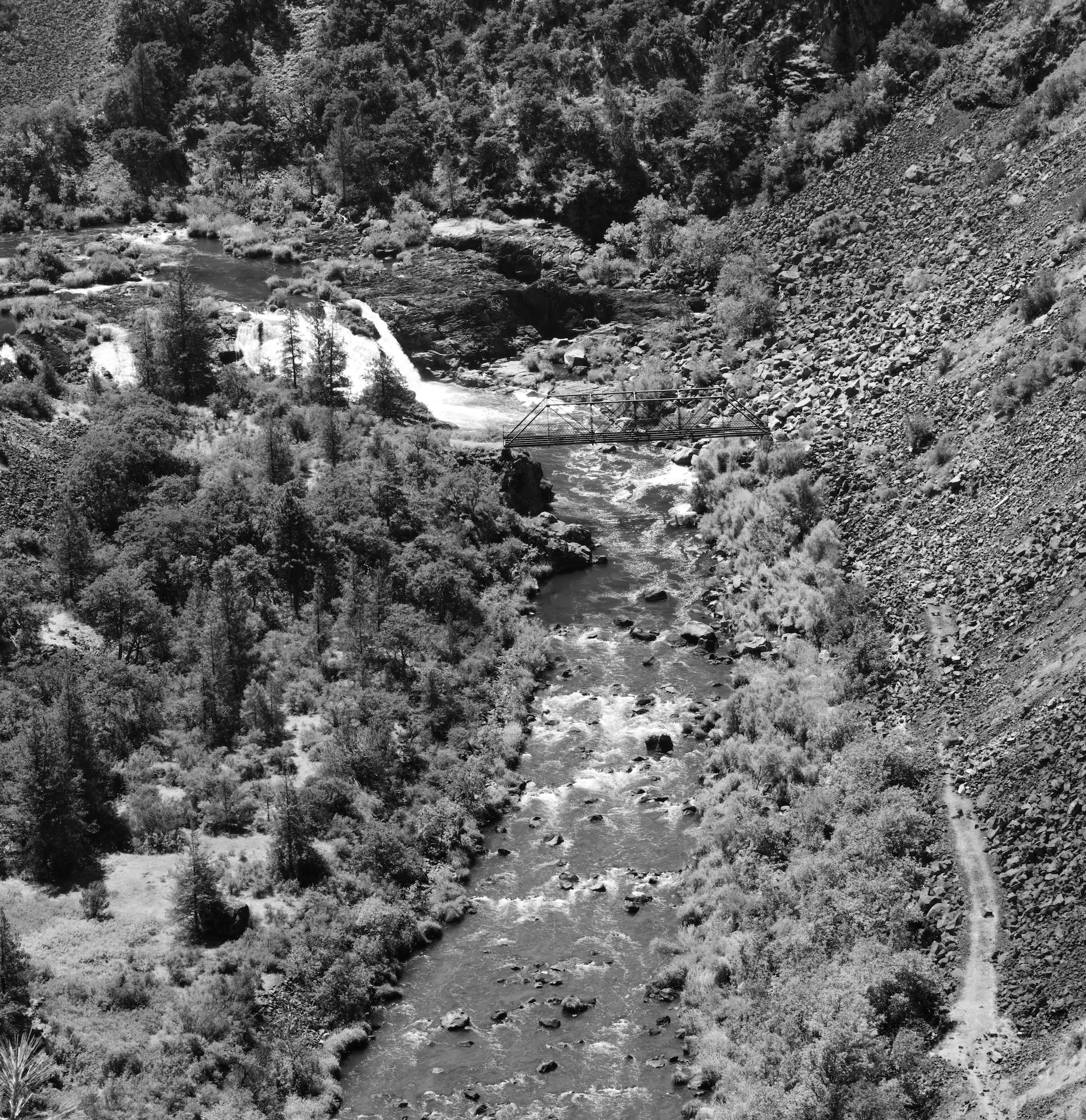 Pit River Falls – Then & Now | Exploring Lassen County's Past