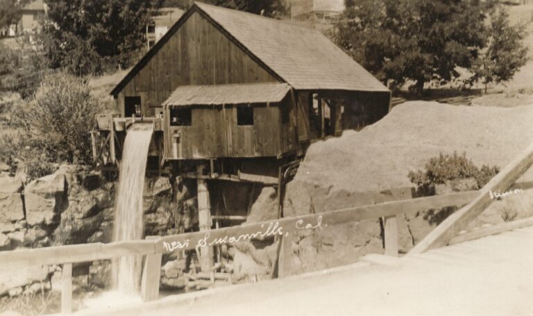 An Arnold Planing Mill Photograph | Exploring Lassen County's Past